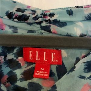 Elle | Tops | Print Blouse | Poshmark